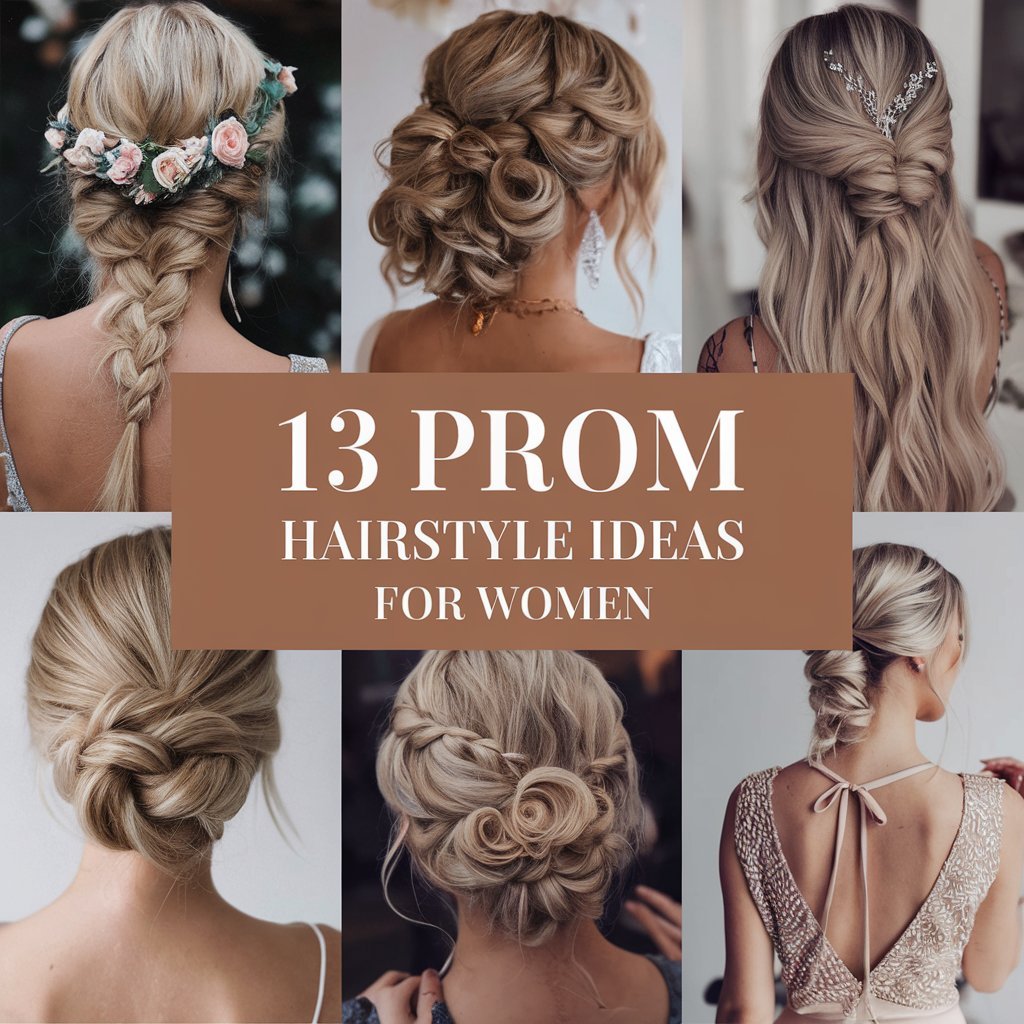 13 Prom Hairstyle Ideas to Make You Shine - Fashion Beauty Looks