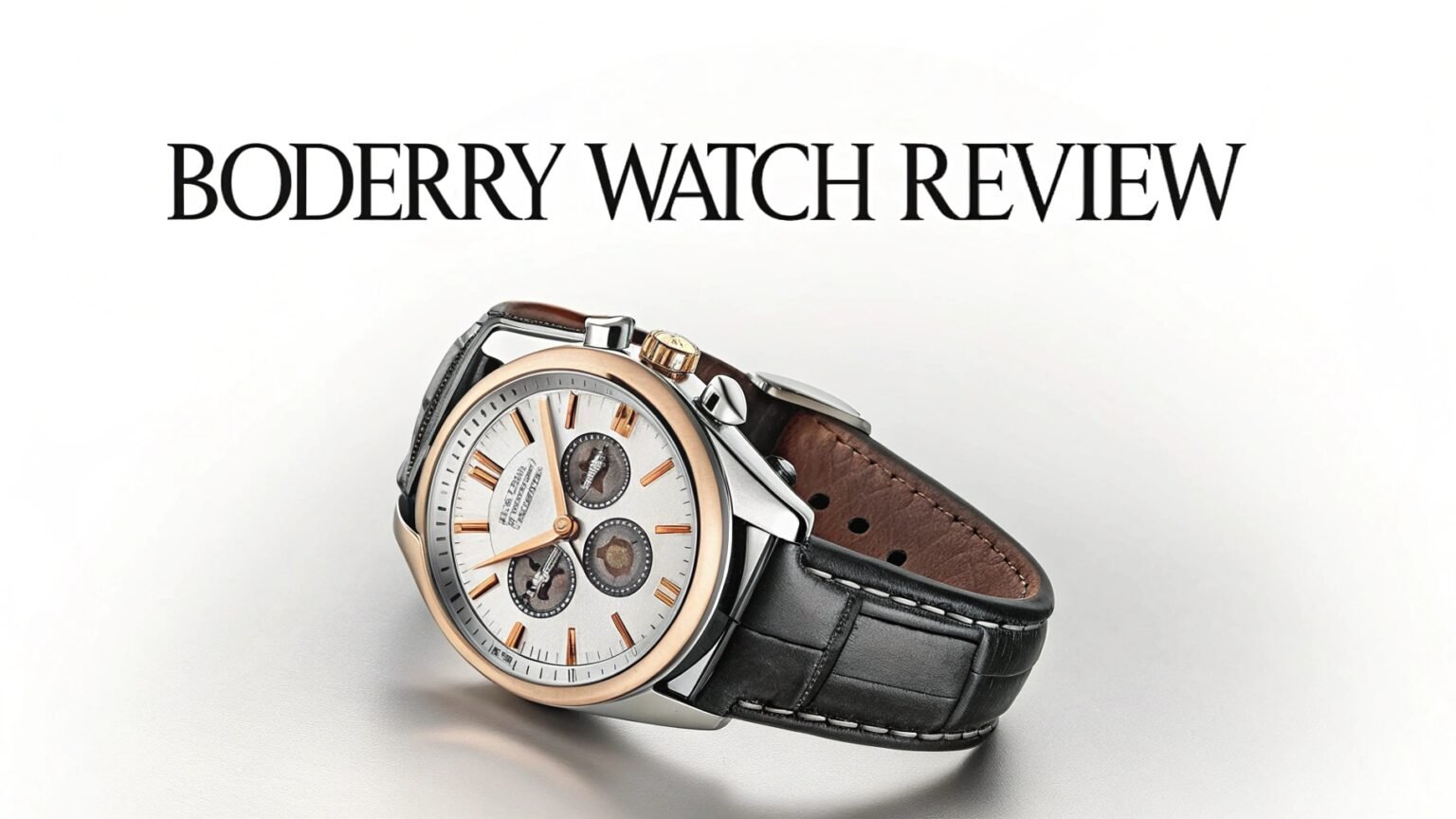 Boderry Watch Review: Affordable Luxury or Budget Timepiece? - Fashion ...